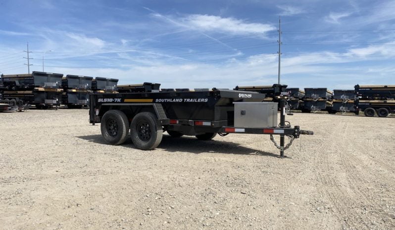 SL510-10K 5’ W x 10’ L Tandem Axle Dump Trailer Double Door Tailgate ...